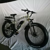China 26inch 750W Camouflage Army Color Snow Electric Bicycle 48V NO Foldable for sale