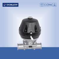 China SS 316L Direct Way Clamp Pnuematic Sanitary Diaphragm Valve for sale