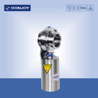 China Stainless Steel Pneumatic Sanitary Butterfly Valve for sale