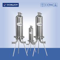 China 40 Inch Sanitary Cartridge Filter housing for Beer Filtration Equipment for sale