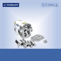 China SS316L stainless steel TUL-20 rotary lobe pump for regulating syrup candy chocolate pharmacy for sale