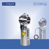 China Stainless Steel Pneumatic Sanitary Butterfly Valve for sale