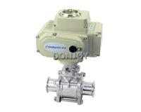 China 1/2 inch Directly Non retention full port Sanitary Ball Valve with Clamped Connection for sale