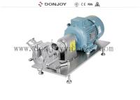 China Sanitary Sine Pump With Motor Connect Directly For Higher Viscoisty Products for sale