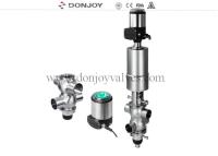 China 3A Hygienic Double Seat Mixing Proof Valve for Food Beverage Processing for sale