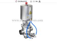 China Donjoy Mixproof Valve / Double Seat Valve For Food Beverage Processing for sale