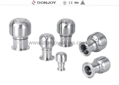 China SS316L  DONJOY Rotary Tank Spray Ball With Pin Connection for sale