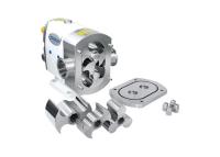 China Donjoy TUL-25 horizontal rotor lobe  pump with butterfly rotors and signle seal for sale