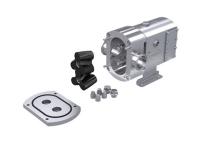 China Full stainless steel bare shaft lobe pump with flush seal for chocolate for sale