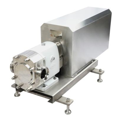 China TUL-20 Purity Lobe Pump Transfer High Visocisty With Motor Cover for sale
