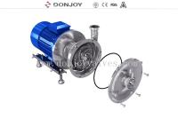 China Sanitary Centrifugal High Purity Pumps Fit Cosmetic With Open Impeller for sale
