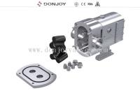 China Fluid Control High Purity Pumps , Rotary Lobe Pump Honney Commestic  Food Transfer for sale