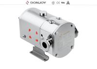 China Viscosity High Purity Pumps , Mini Rotary Lobe Pump For Cheese And Whey Yogurt Transfer for sale