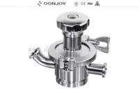 China Manual Tank Bottom Sanitary Diaphragm Valve  for fluid control for sale