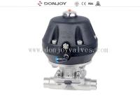 China SS 316L Direct Way Clamp Pnuematic Sanitary Diaphragm Valve for sale