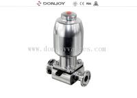 China Sanitary Diaphragm Valve Mini Direct Way Clamp for sale