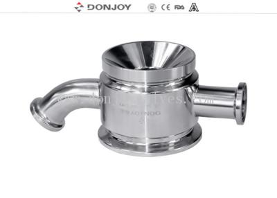 China Radial Sanitary Diaphragm Valve Stainless Steel Manual T Type Tank Bottom for sale