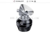 China 2 Inch Welding 316l Pneumatic Tank Bottom Sanitary Diaphragm Valve with Plastic Actuator for sale
