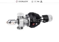 China SS316 Stainless steel Pneumatic Multi Diaphragm Valve with control top/Sensor for sale