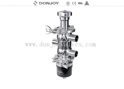 China SS316 Multiport Radial Diaphragm Valve with manual / pneumatic interchangeable for sale