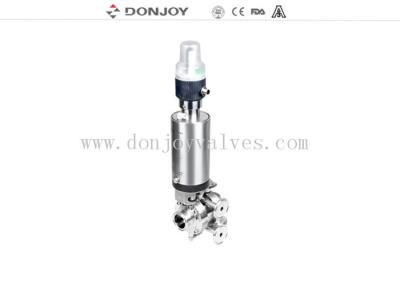 China SS316L Pneumatic Mixing Proof Butterfly Valve for sale