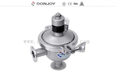 China Mini Constant pressure Valve V type with clamped connection EPDM PTFE Gasket for sale
