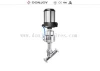 China SS316L Proportional Control Angle Seat Valve With PTFE Seal for sale