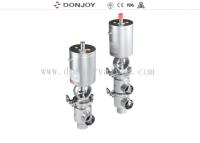 China Donjoy 1/2 Inch Pneumatic Reversing Seat Valve Weld End 2 Way for sale