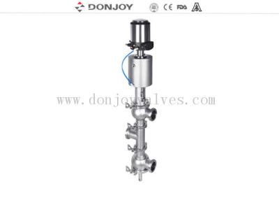 China T Type Pneumatic Actuator Divert Reversing Seat Valve for sale