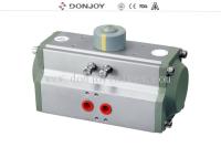 China DC24V Horizontal Aluminum Pneumatic Actuator Air Cylinder Single Acting Actuator for sale