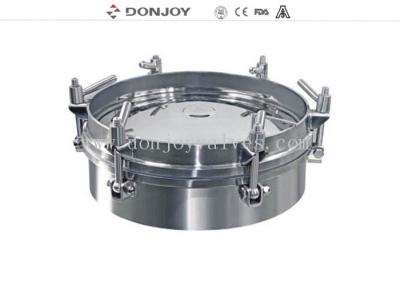 China DONJOY High Pressure Manhole Cover For Chemical Tanks With SS316L for sale