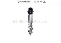 China SS316L Sanitary Double Seal Valve With Control Head/Donjoy Mixproof valves for sale