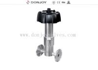 China CFM8/316L High Purity Handle Angle Seat Valve ,  Sanitary Manual  Globe Valves for sale