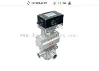 China Pneumatic  three-way Ball Valve with intelligent positioner IL-TOP for sale