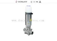 China 3 pcs Non retention Sanitary Ball Valve disasembly full port , SS316L , 2 INCH for sale