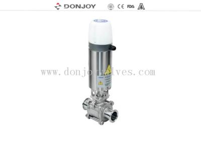 China 3 pcs Non retention Sanitary Ball Valve disasembly full port , SS316L , 2 INCH for sale