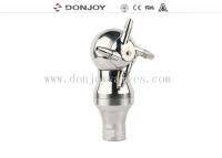 China 8MM Hygienic Sus316 Rotary Spray Ball 360° Jet Head for sale