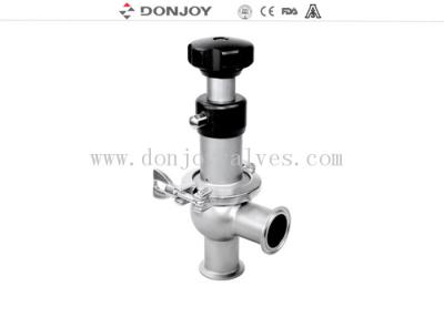 China SS316L Manual Adjustable Regulating Valves With Tri Clamp End for sale