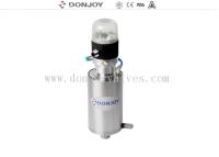 China NBR Gasket 10 Bar IP67 Stainless Steel Pneumatic Actuator for sale