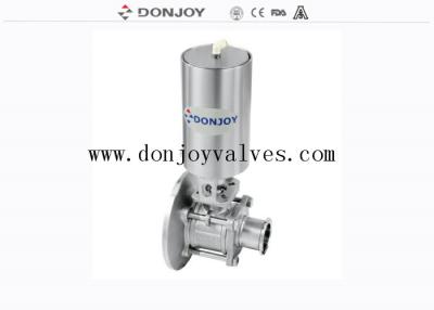 China Welding SS316L Beverage Tanks DN40 Sanitary Ball Valve for sale