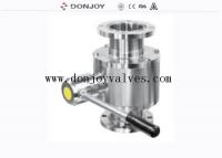 China Pull Handle Medicine SS316L Non Retention Ball Valve for sale