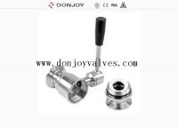 China SS316L DN100 2 Way Manual Directly Sanitary Ball Valve for sale