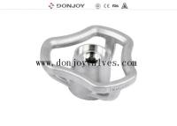 China SS316L BPE Two way  Diaphragm Valve with EPDM Gasket with FDA Certificate for sale
