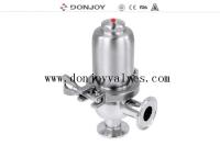 China SS316 Tri Clamp Pneumatic Sanitary Radial Diaphragm Valve For Vaccine for sale