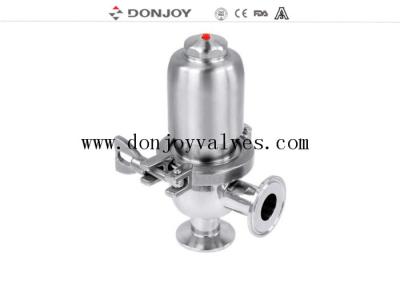 China SS316 Tri Clamp Pneumatic Sanitary Radial Diaphragm Valve For Vaccine for sale