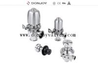 China Hygienic Pneumatic Tank Sanitary Diaphragm Valve With EPDM Gasket for sale