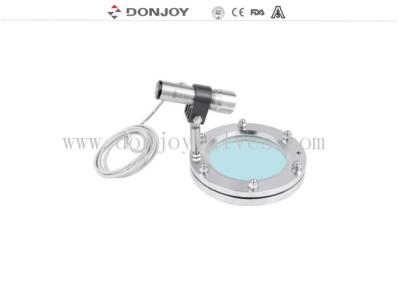 China Stainless Steel DN250 Flange Welded Sight Glass Mirror Polishing for sale