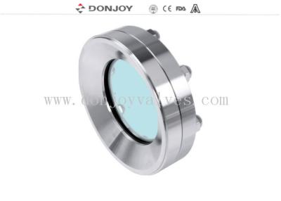 China Pharmaceutical Tank Stainless Steel Sight Glass Flanged DN40 for sale