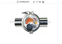 China DN65 Four Way SS316L Sanitary Sight Glass Zero Dead Angle for sale