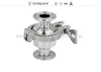 China Donjoy Ss316L Check Valves With Tri Clamp End / No Retention Valve for sale